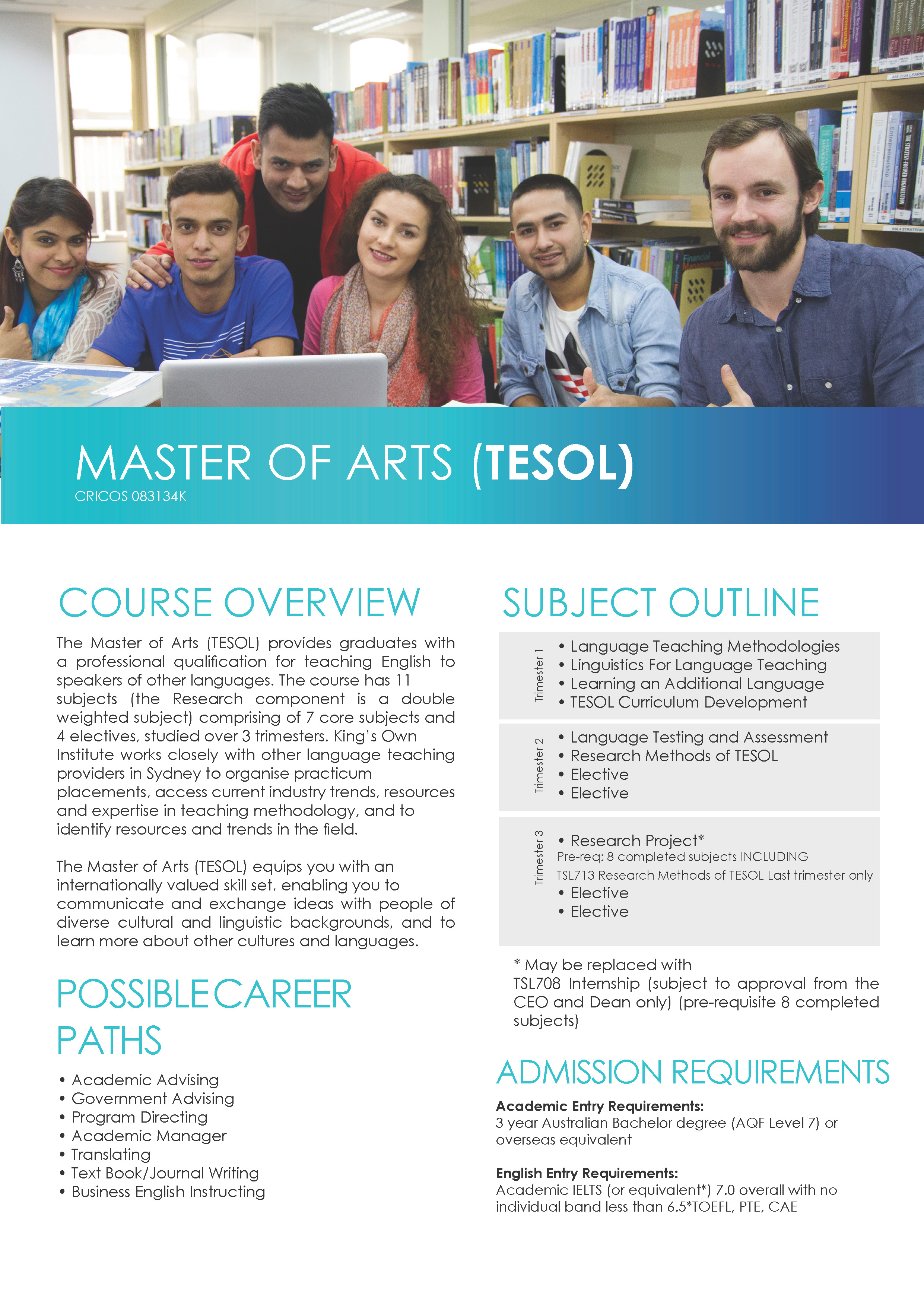 Course Flyers – KOI